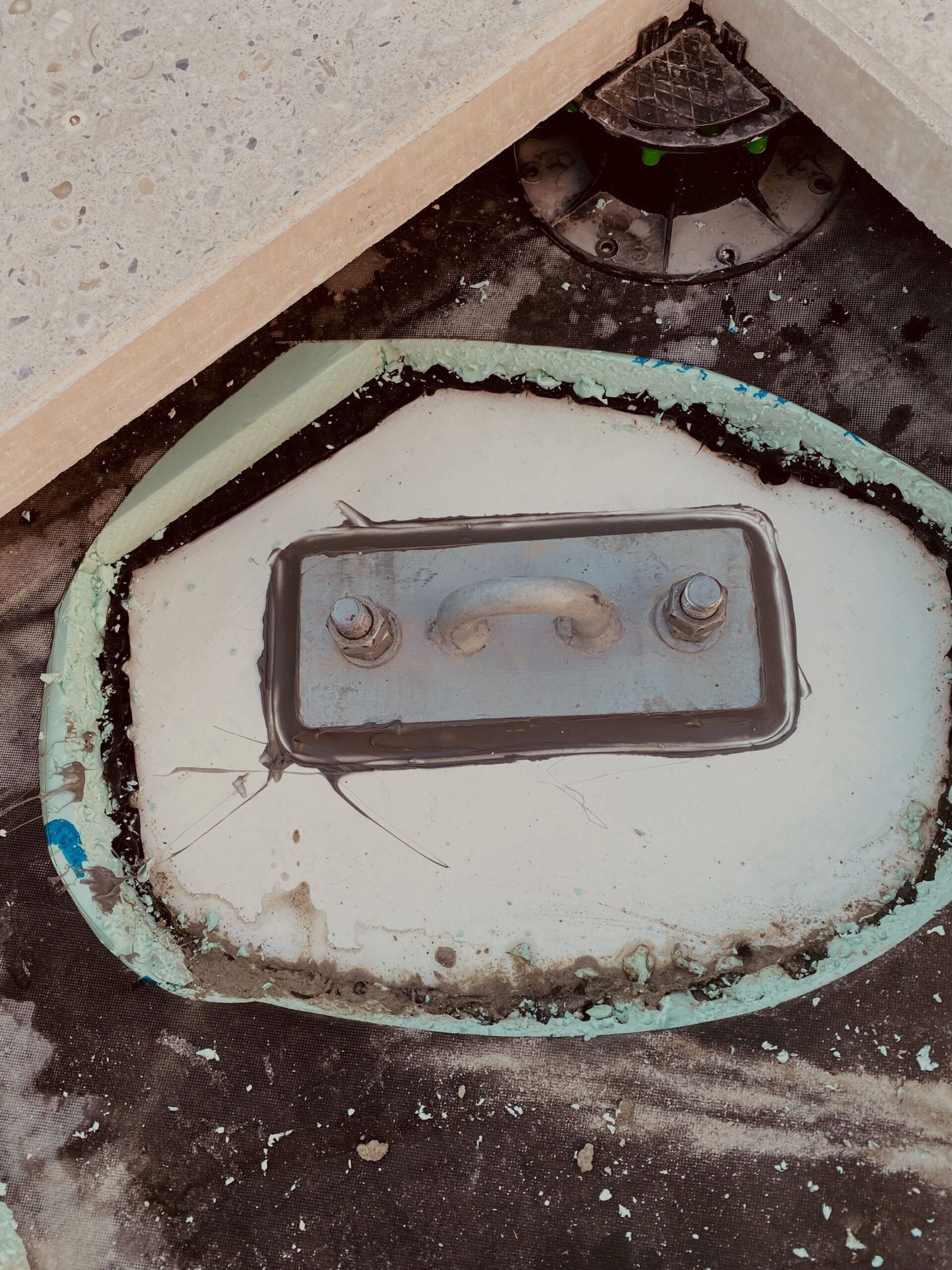 Rooftop Tent Tieback Anchor Installation at Marina Hotel - Valcourt Group